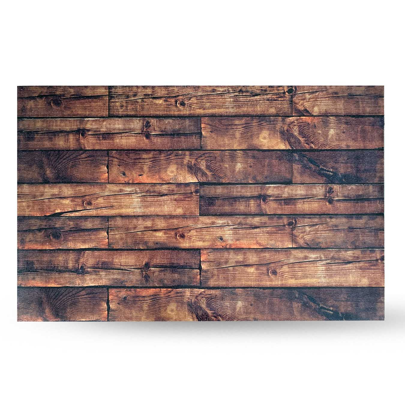Brown Wooden Dart Board Backboard