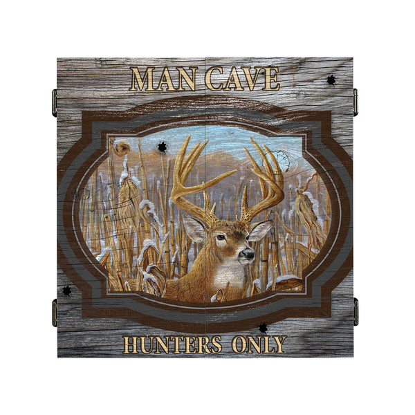 Hunters Man Cave Dart Board Cabinet