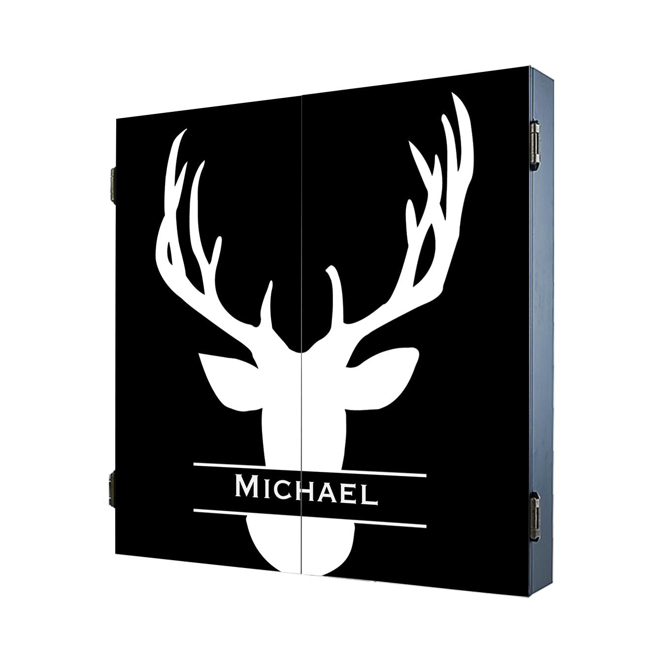 Black Buck Dart Board Cabinet