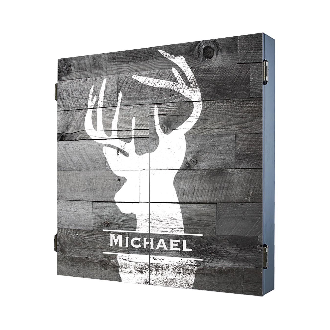 Buck Silhouette Dart Board Cabinet