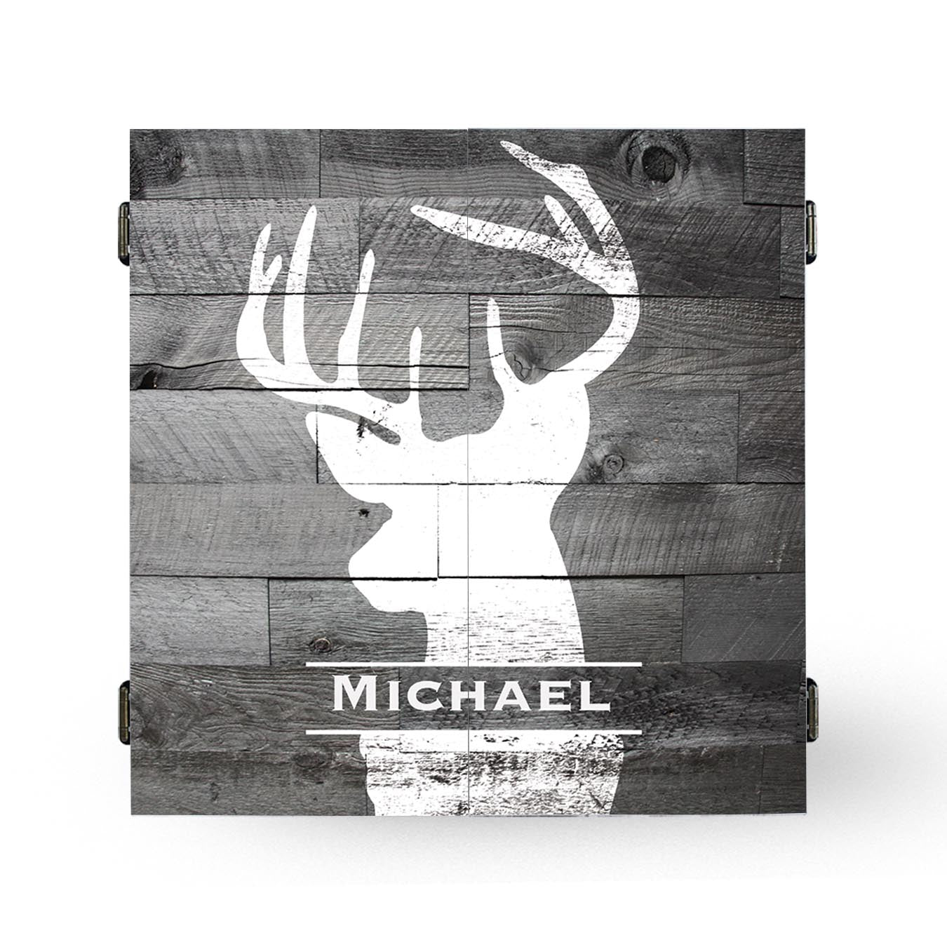 Buck Silhouette Dart Board Cabinet
